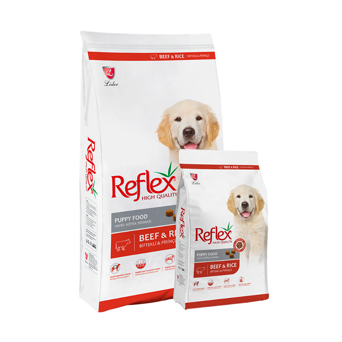 Reflex Puppy Beef & Rice 15Kg | Bawwa